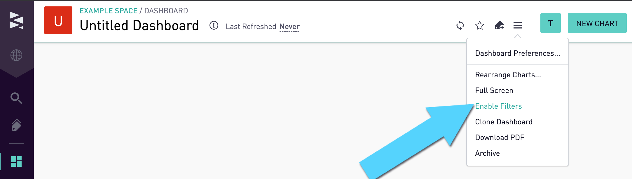 Adding, Moving, and Removing an Existing Filter | Sisense for Cloud Data Teams